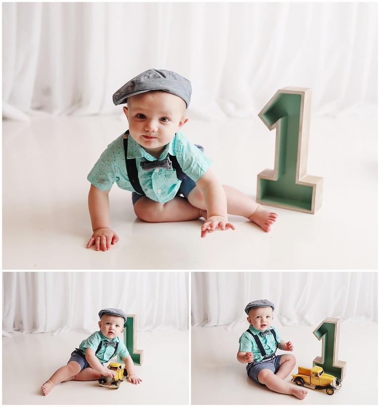 Birthday Boy - First Birthday Photoshoot | Jessica Popovich Photography